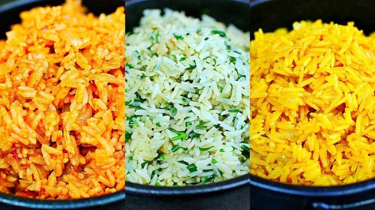 3 Amazing Rice Recipes – Easy Rice Side Dishes | rice | cilantro ...