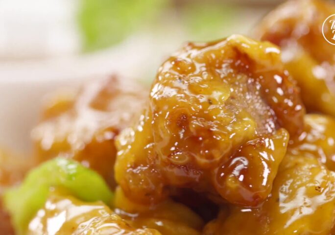 Deep-Fried Pork Ribs with Yellow Mustard Sauce | chinese food | dinner ...