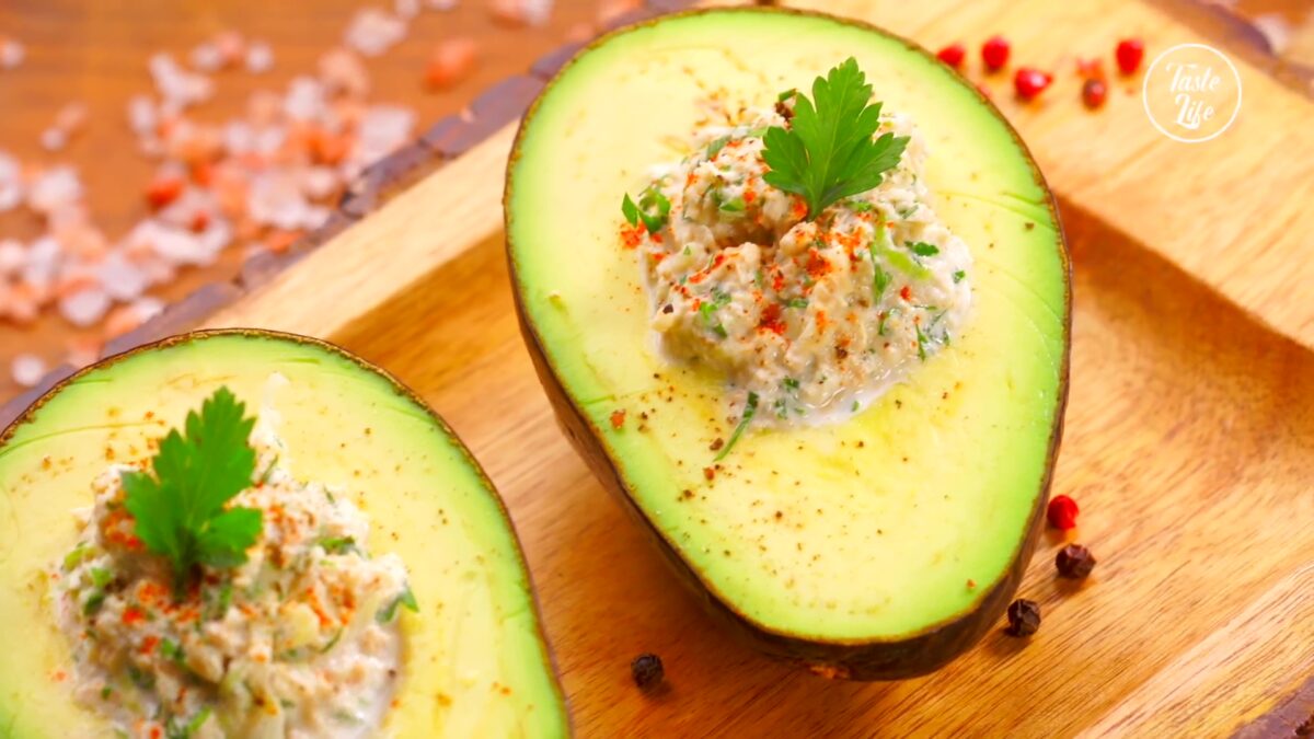 Salmon Stuffed Avocados Reduce Stress Taste Life