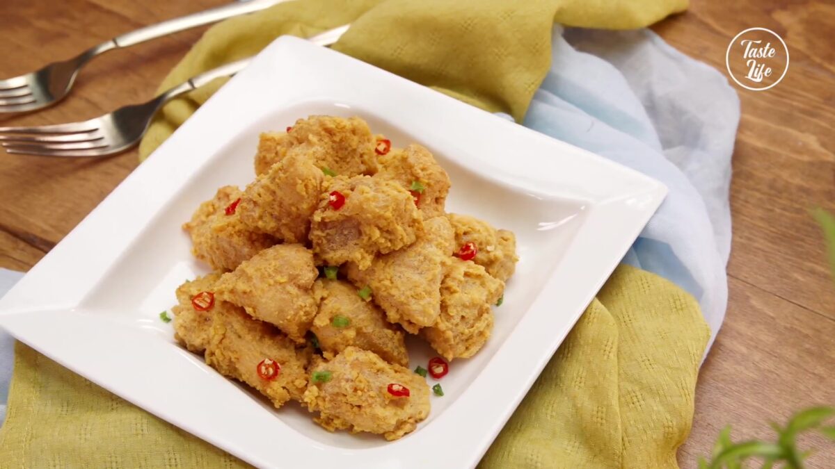 how to cook pumpkin with salted egg